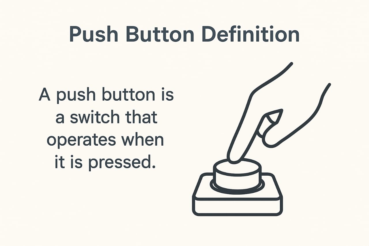 Pengertian Push Button, Ini Dia Penjelasannya dibawah ini